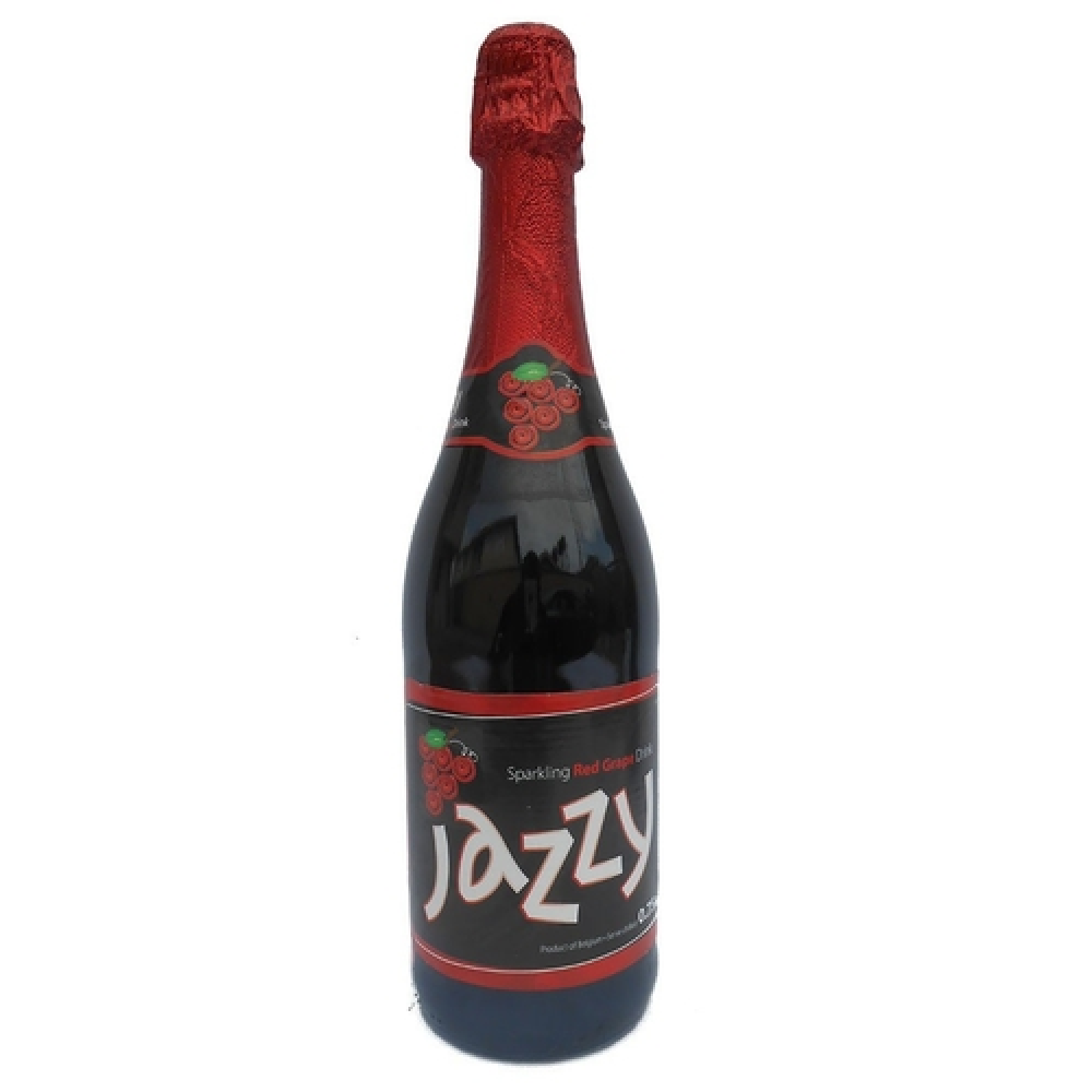 JAZZY SPARKLING RED GRAPE DRINK